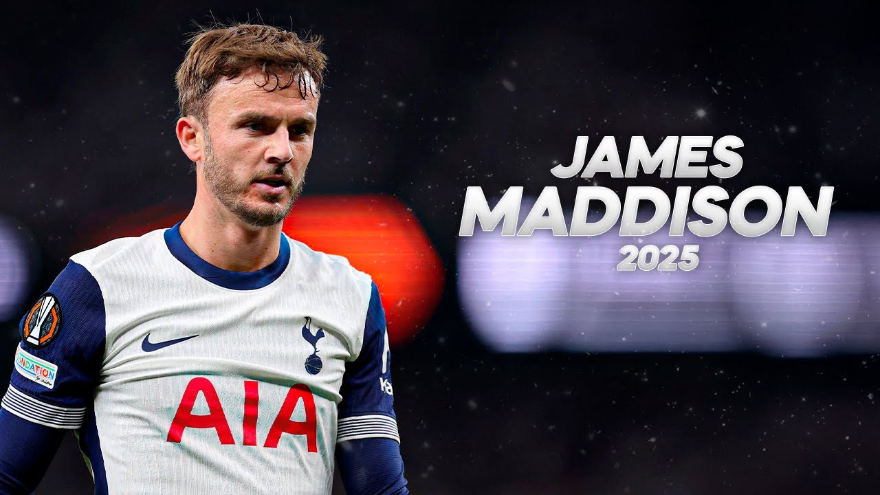 Tottenham Hotspur'un Orta Saha Oyuncusu James Maddison - Youwin.tv